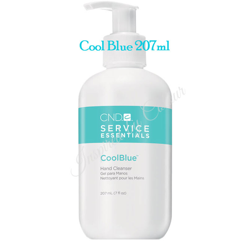 CND Essentials ~ COOL BLUE Waterless Cleansing Gel Hand Wash 207ml | eBay