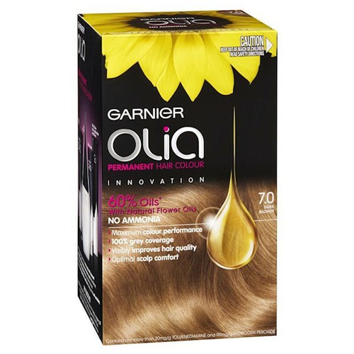 Garnier Olia Permanent Multi-Application Conditioner Hair Colour 7.0 ...