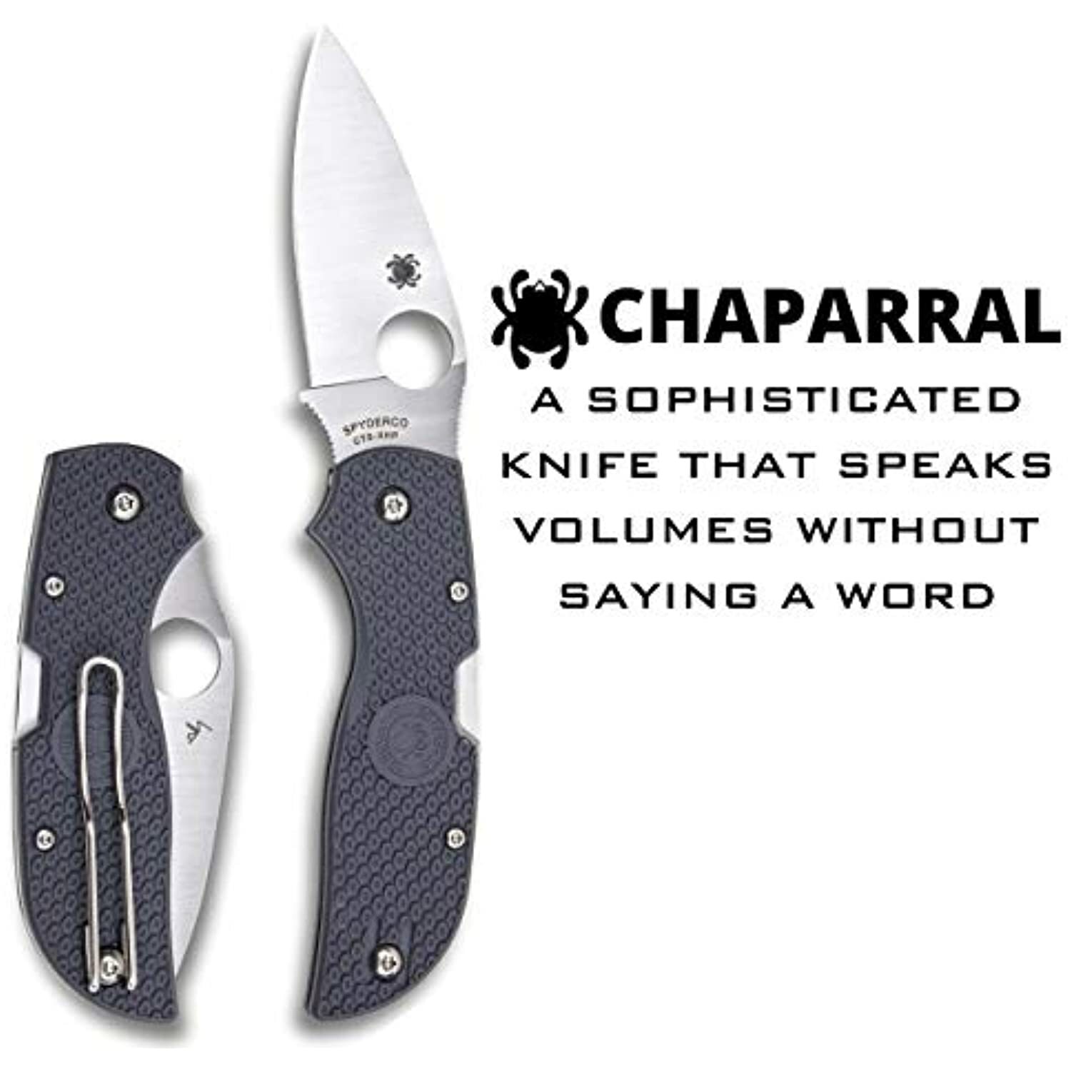 Spyderco Chaparral Lightweight Prestige Folding Knife for sale online ...
