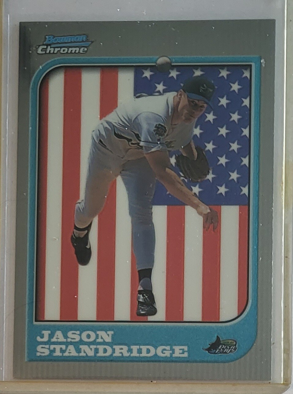 1997 Bowman Chrome International #299 Jason Standridge Tampa Bay Ray's ...