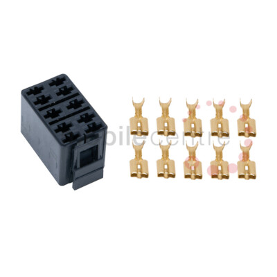 Carling Contura II JC2-01 hazard switch connector black base ten crimp ...