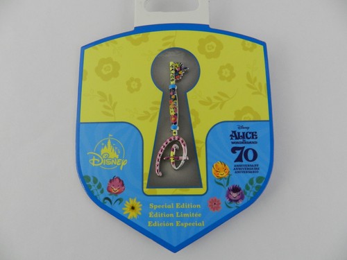 Disney Alice in Wonderland 70th Collectible Key Pin Special Edition | eBay
