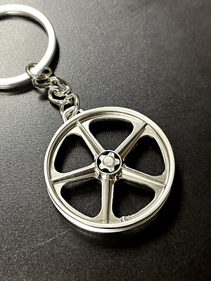 BMX TUFF WHEELS Key Ring Keychain Key Fob Metal NEW Approx 1.5" Matte ...