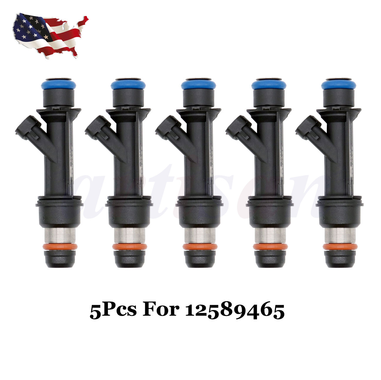 For Hummer H3 Chevrolet Trailblazer Colorado GMC Envo 5X Fuel Injector ...