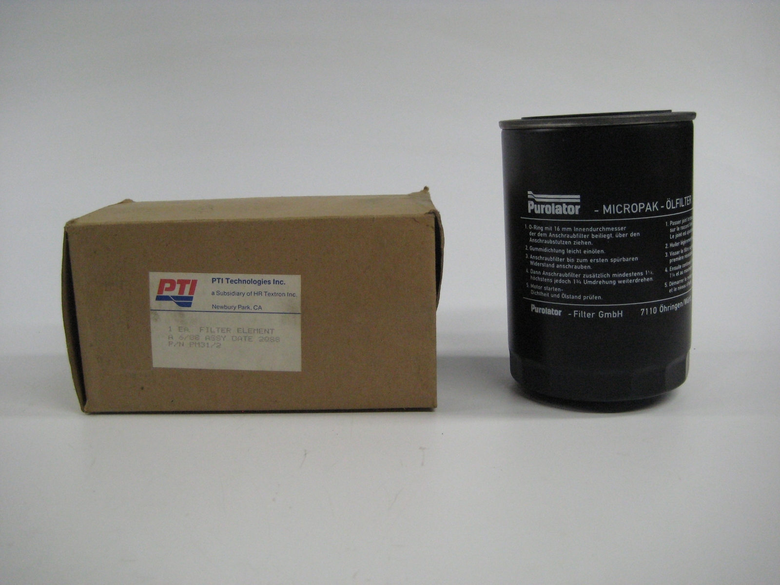 PUROLATOR PMP 31/2 PTI FILTER ELEMENT NSMP | eBay