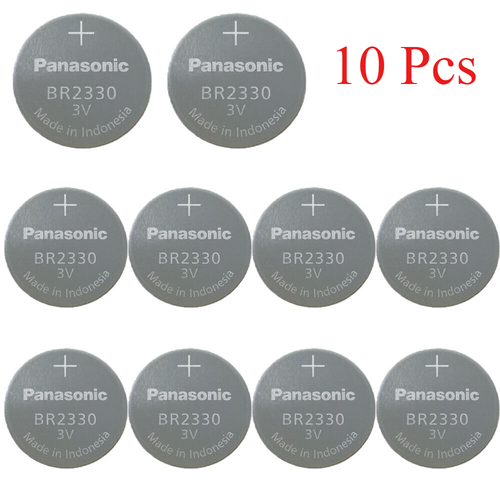 10x 255mAh BATTERY BR 2330 BR2330 3V mfd 03/2021 EXPIRE 03/2031 Non ...