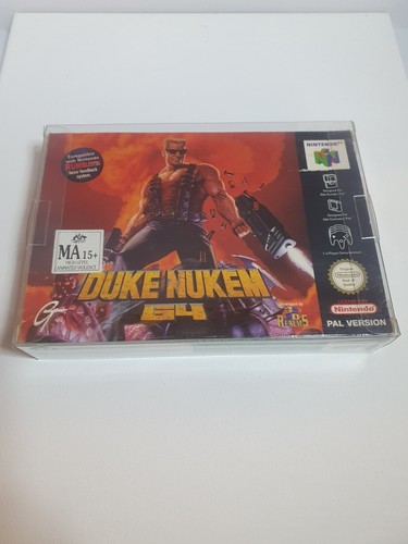 duke nukem 64 game complete boxed Nintendo 64 PAL (Suit Collector) Mint ...