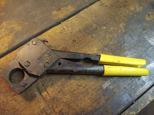 Mil3 Inc 1" Pex Crimper With Yellow Handle Made In Usa | eBay