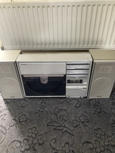 Sharp VZ3500E Linear Tracking Upright Turntable Amplifier Hifi Cassette ...