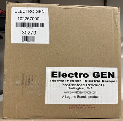 Electro-Gen EG-1986 Thermal Fogger Dry Fog Odor Control Tool | eBay