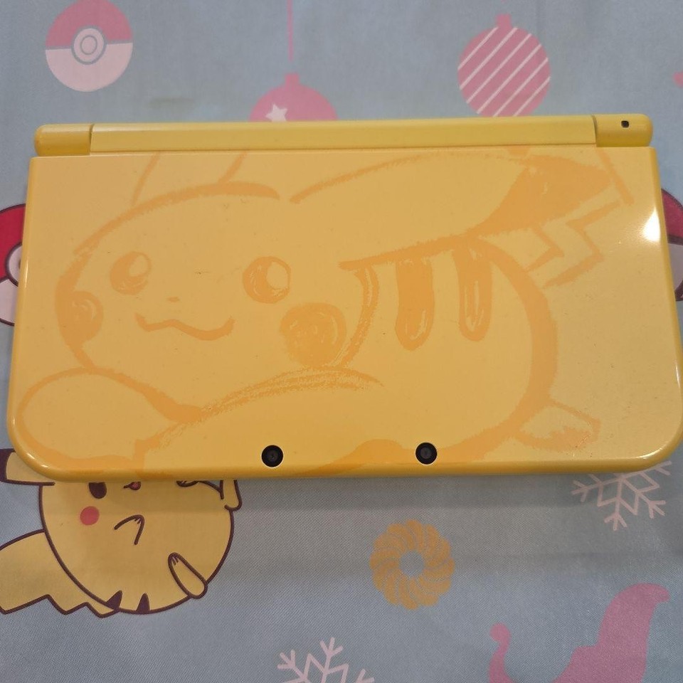 Nintendo New 3DS LL XL Pikachu Yellow Edition Console Boxed Tested ...