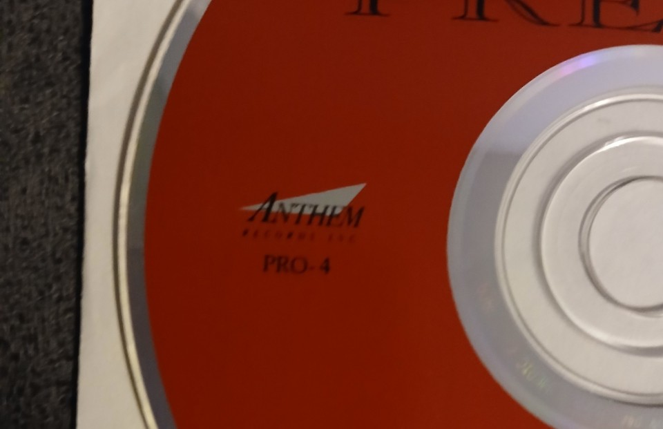 RUSH - Show Don't Tell - PRO-4 Anthem Canada - 1989 2 Track Promo CD ...