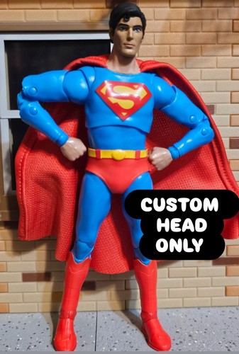 Mcfarlane 1978 Christopher Reeve Superman Custom Head | eBay