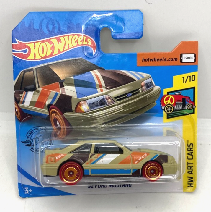 7121 HOT WHEELS CARTE EU / ART CARS 2020 / 90/250 '90 FORD MUSTANG | eBay