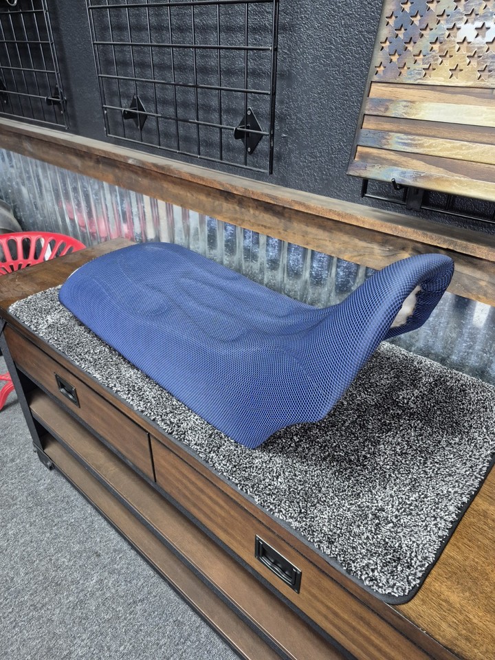 Yamaha Banshee Custom Seat Complete Seat Flames Blue Yfz350 Drag ...