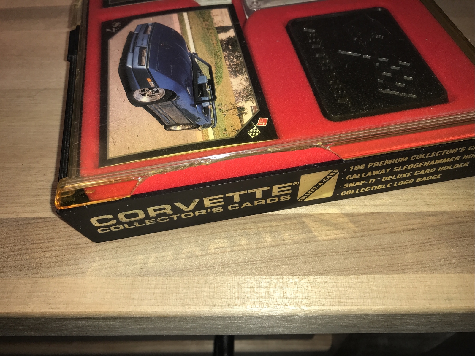 CORVETTE Collector’s Cards VETTE SET Inaugural 1991 Edition Cards ...