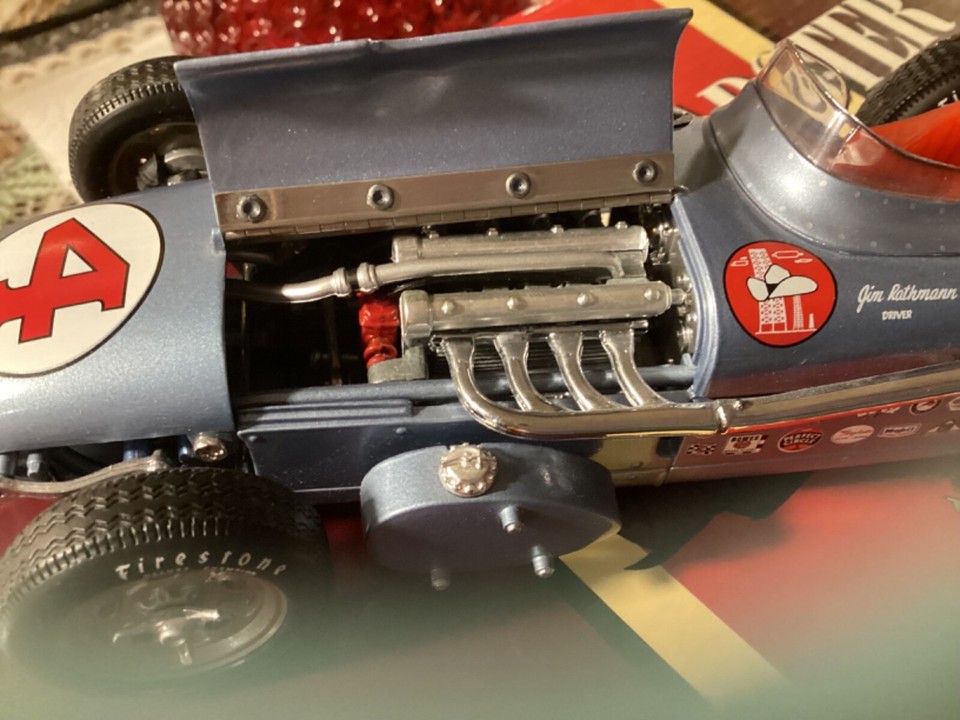 Carousel 1 Jim Rathmann #4, 1:18 1960 Indy 500 Winner #4402 BlueWatson ...