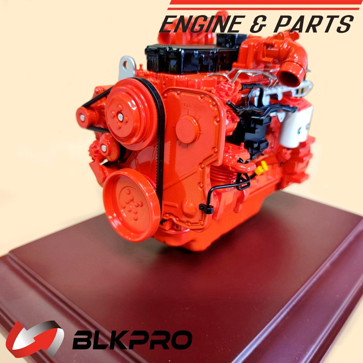 Model Engine Complete Made By Casting Aluminum DCEC Cummins Display ...