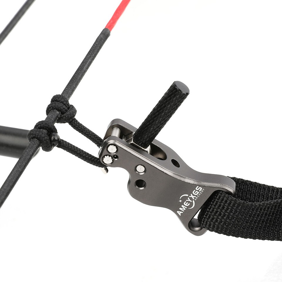 Archery Release Aids Wrist Strap Trigger Adjustable Compound Bow ...
