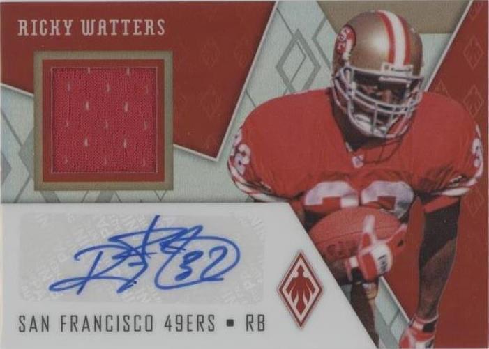 2020 Panini Phoenix - Veteran Autograph Materials Ricky Watters #VA-RW ...