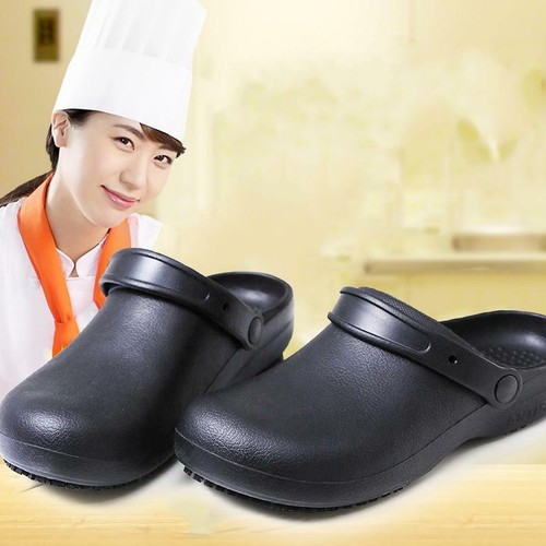 Chef Shoes Men Women Oil Water Proof Non-slip Kitchen Safety Shoes ...