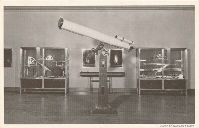 Adler Planetarium Museum Chicago IL Illinois - Modern 8-inch Refractor ...