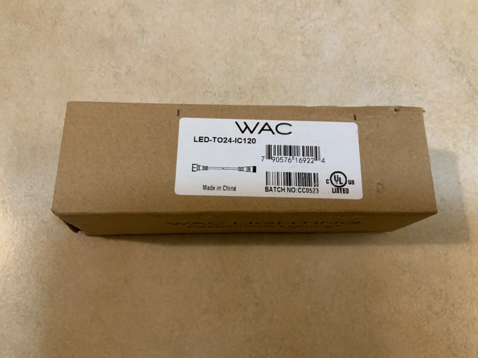WAC Lighting LED-TO24-IC120 Joiner Cable | eBay