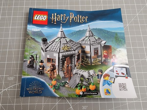 Lego Instruction Booklet Hagrid's Hut Set 75947 Book Only No Bricks | eBay