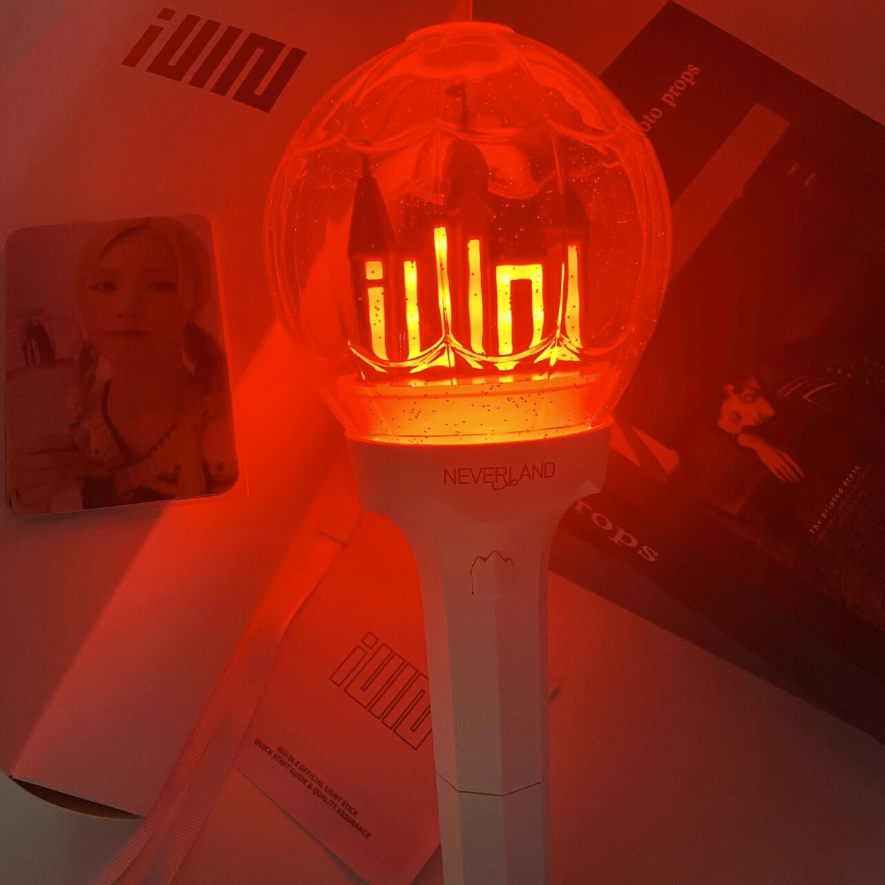 (G)I-DLE Girls Group Gidle Fluorescent Support Stick Concert Hand LED ...