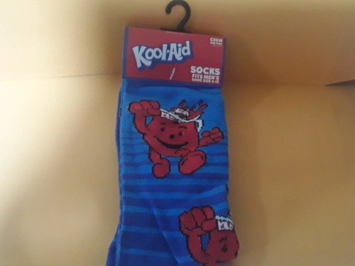 New Kool-Aid Novelty Socks Men’s Size 6-12 Crew | eBay