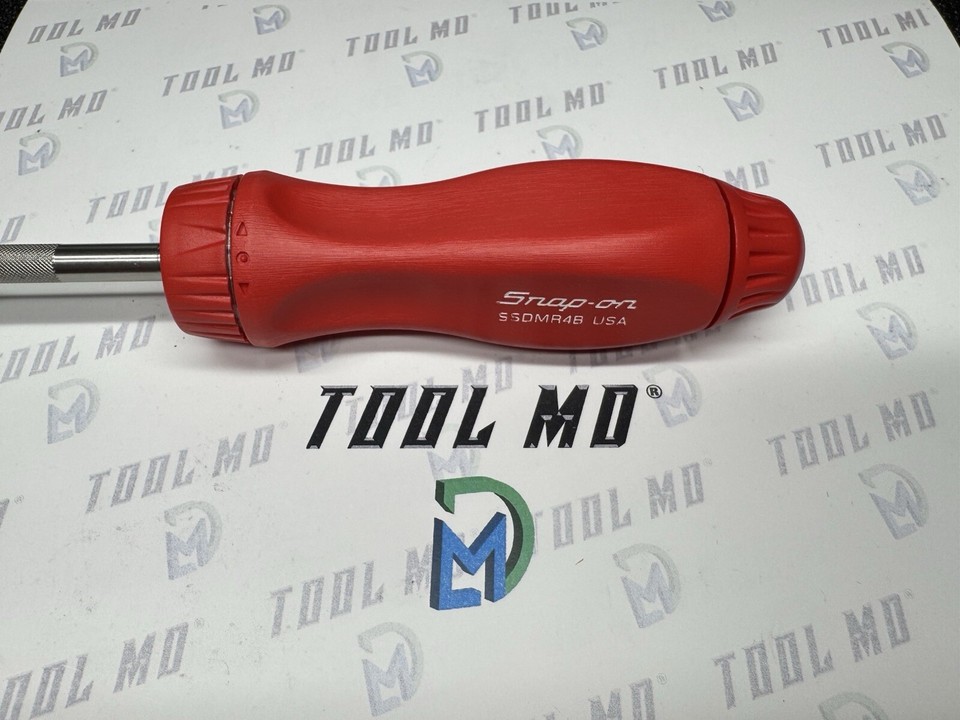 Snap-on Tools USA NEW RED Hard Handle Ratcheting Screwdriver SSDMR4B | eBay
