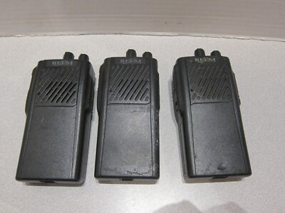 Lot of 3 Relm RPV516A 16 channels VHF 150-174 MHz UHF Two Way Radio | eBay