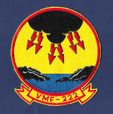 USMC VMF-222 Marine Fighter Squadron "Flying Deuces" Patch | eBay