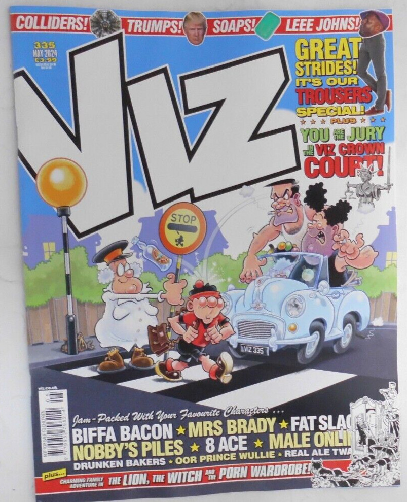 Viz comic magazine May 2024 Great Strides! | Grelly UK
