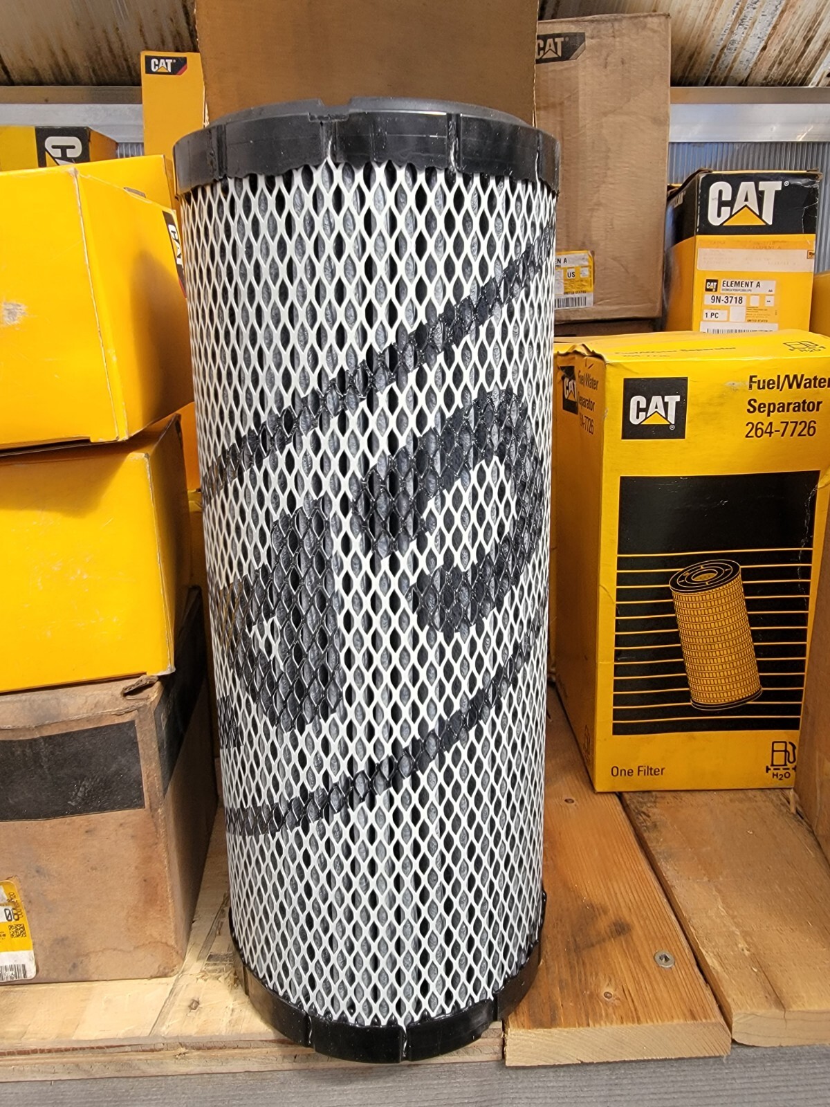 NEW OEM Caterpillar CAT Cab Air Filter Advanced High Eff carbon 326 ...