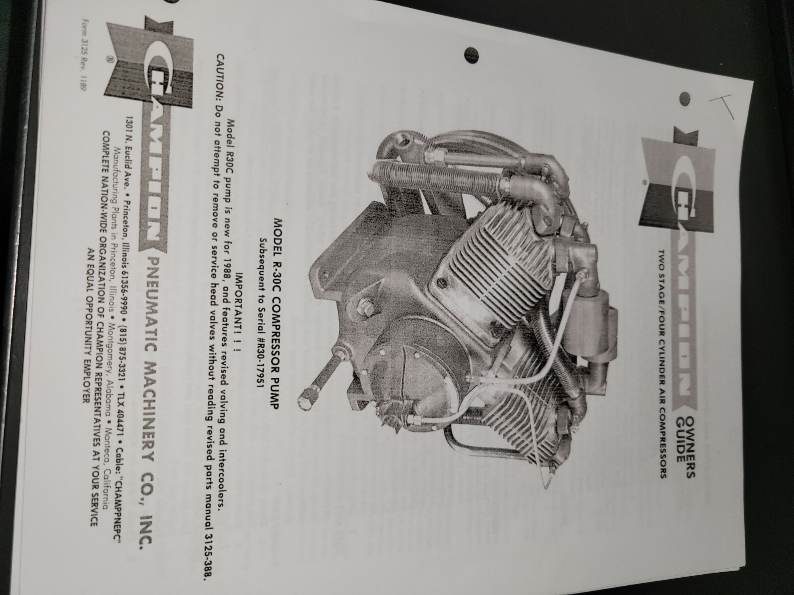 Champion R30 120 Gallon Air Compressor | eBay