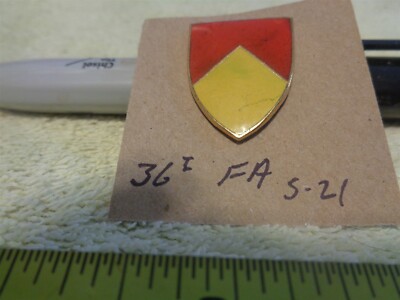 36th Field Artillery S-21 Unit Crest, DI, DUI (DRAW#233) | eBay
