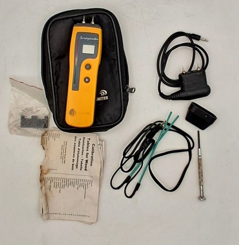 GE SURVEY MASTER PROTIMETER DUAL-FUNCTION MOISTURE METER *WORKS GREAT ...