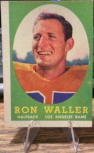 1958 Topps - #72 Ron Waller Off Center Sharp corners | eBay