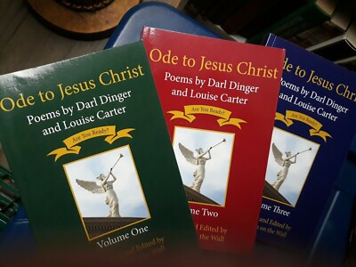 Ode To Jesus Christ: Poems By Darl Dinger & Louise Carter Brand New! 3 ...