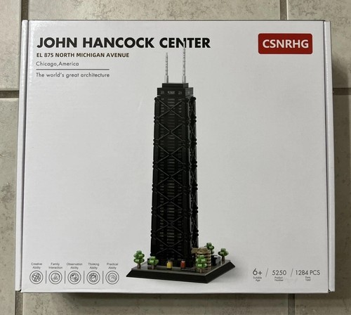 CSNRHG John Hancock Center Building Chicago Block Set Sealed, New | eBay