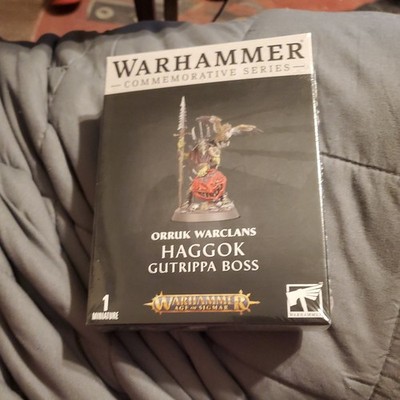 Warhammer Commemorative Series Orruk Warclans "Haggok Gutrippa Boss ...