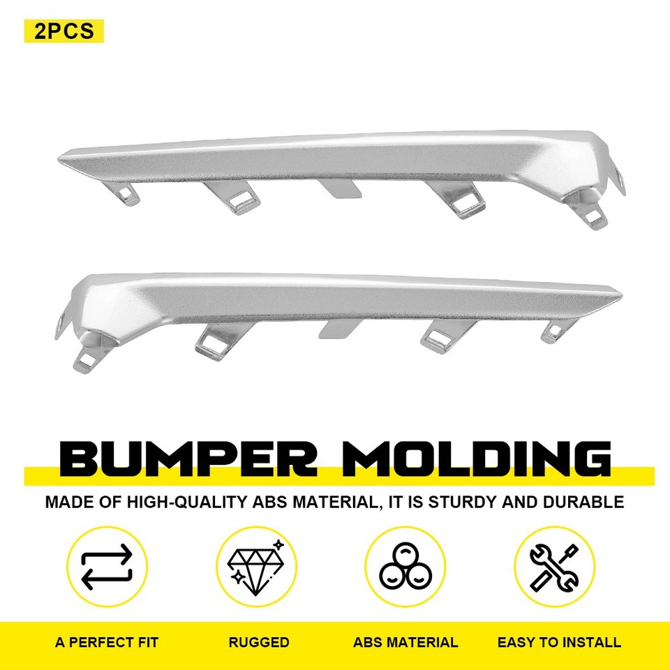 Fog Light Trim Bezel Cover Passenger Driver Side For 2017-2018 Subaru ...