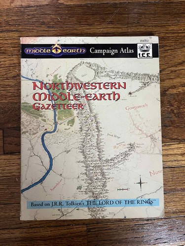 MERP Northwestern Middle-Earth Campaign Atlas 4002 (No Map) ICE | eBay