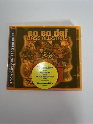 So So Def Bass All-Stars, Vol. 2 by Various Artists (CD, 1997) CD Mint ...
