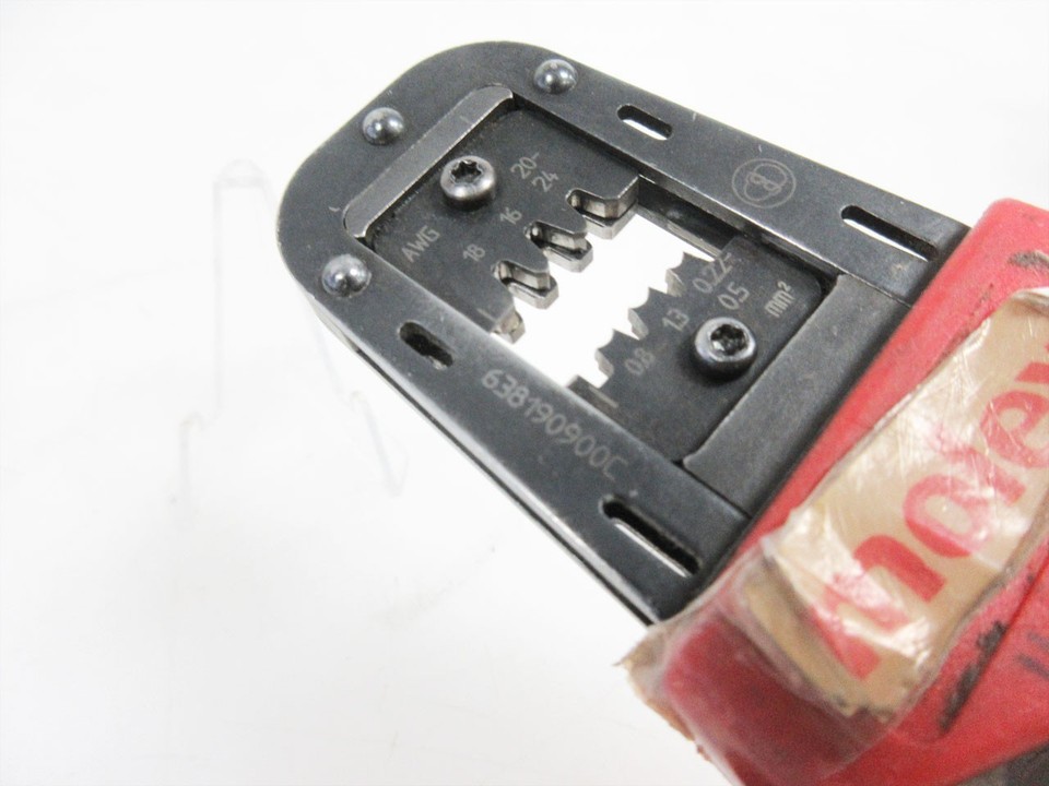 MOLEX 638190900 C 0638190900 63819-0900 HAND CRIMP TOOL NO LOCATOR | eBay
