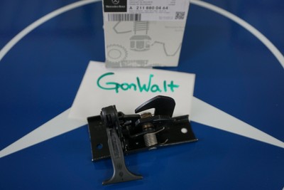 2118800464 Mercedes Benz OE Factory Genuine Hood Release Handle Latch ...