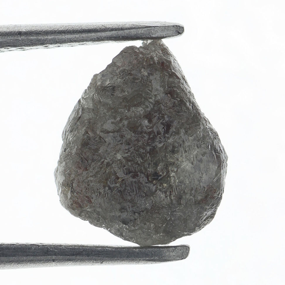 Loose Natural Grey 7.74x6.30x3.80MM 1.34 Carat Rough Diamond | eBay