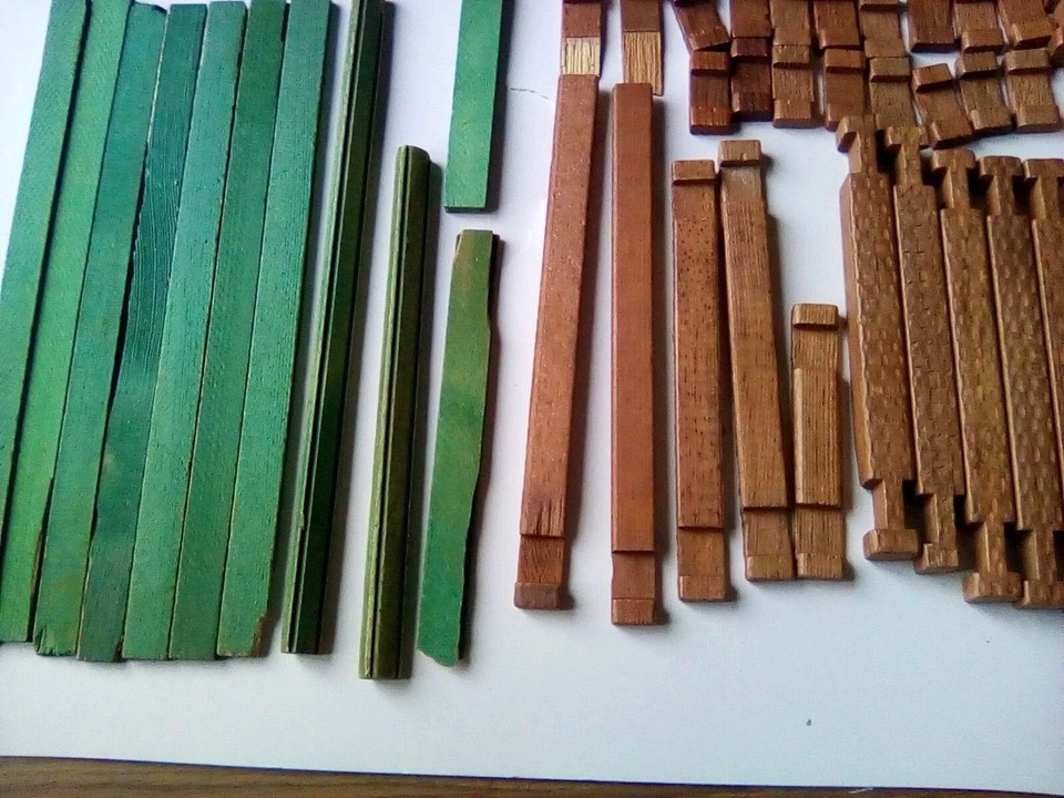 Halsam American Logs Set 80 Incomplete Over 150 Vintage Pieces | eBay