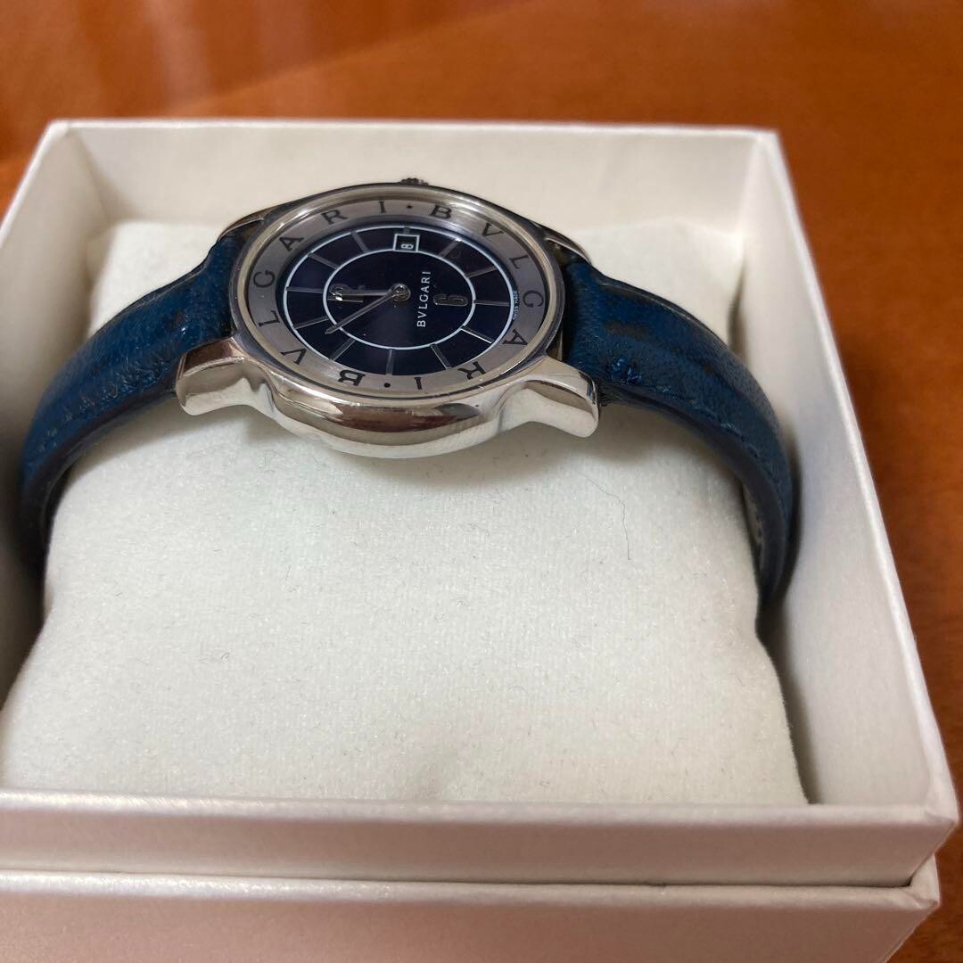 BVLGARI ソロテンポ 豪華 ネイビー JAL限定モデル BVLGARI ソロテンポ 豪華 ネイビー JAL限定モデル